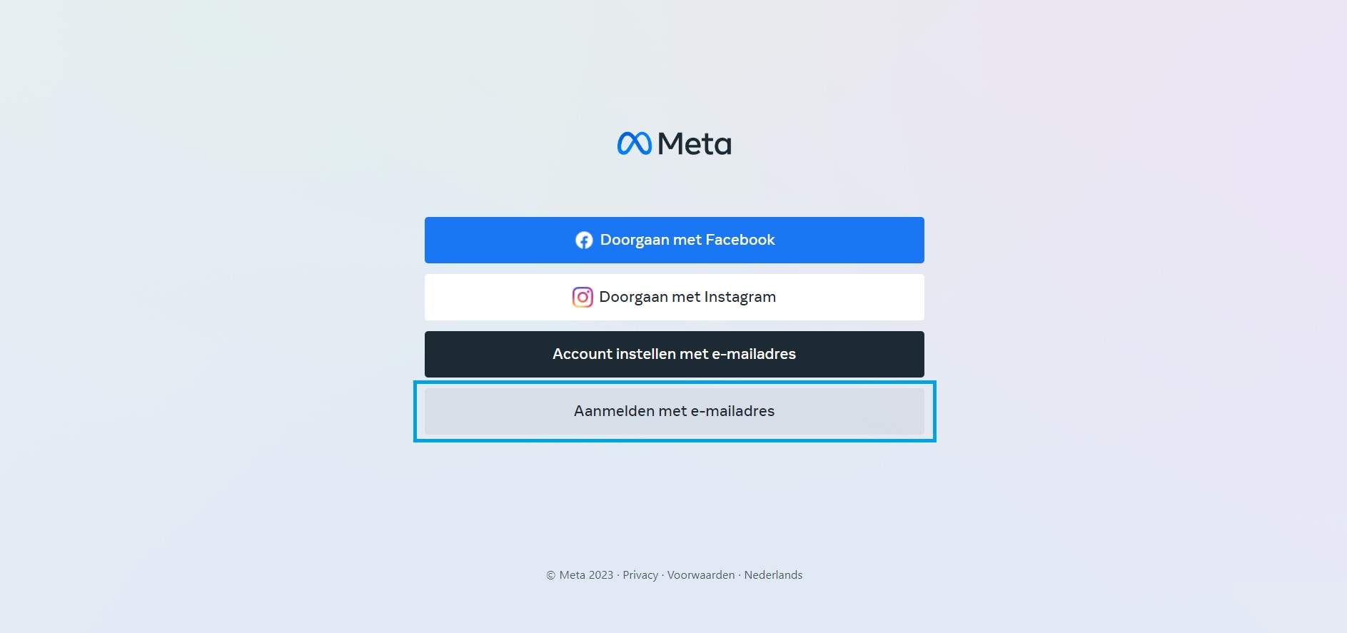 Een Meta account opnieuw koppelen met de VR bril