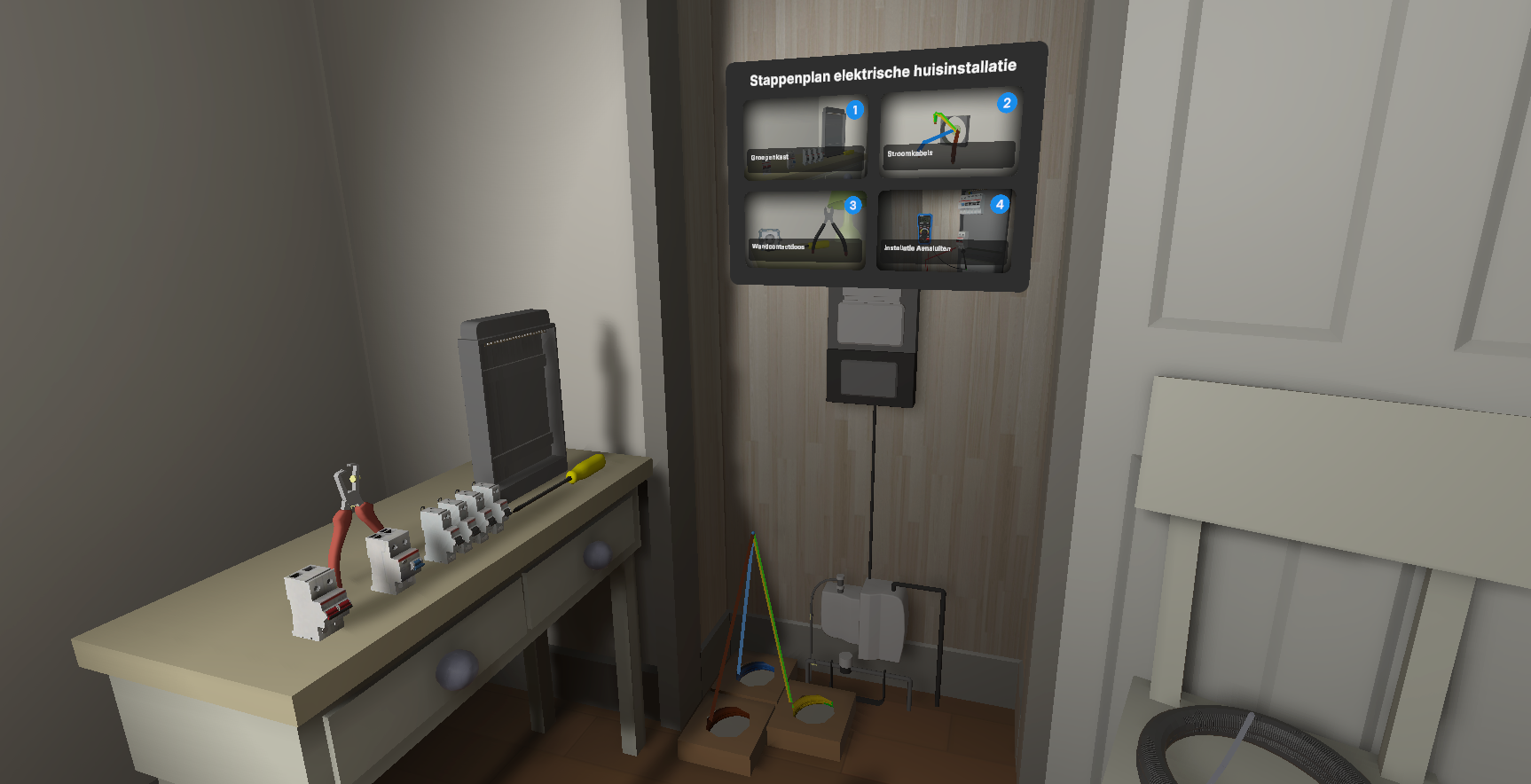 VR content ontwikkelen met STO: de leermodule 'Elektrische ...